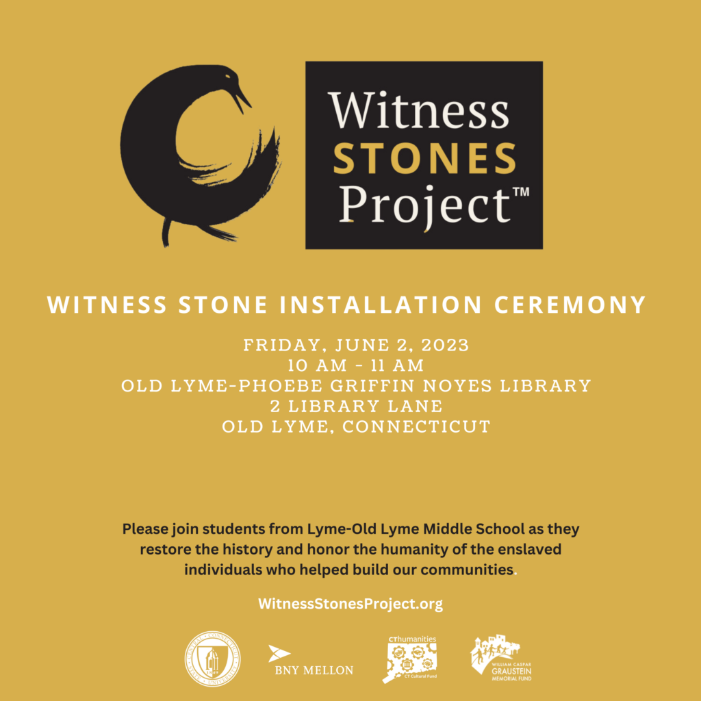 Events - Witness Stones Project Inc.